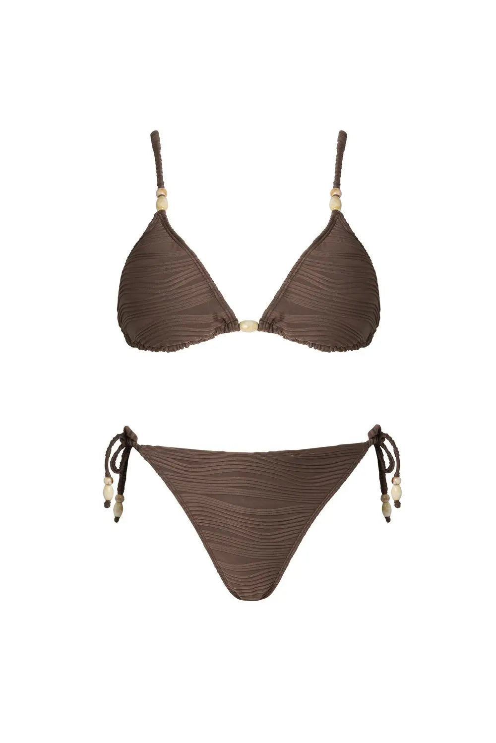 Magnolia Pearl Detailed Bikini Bottom Chocolate – You & I