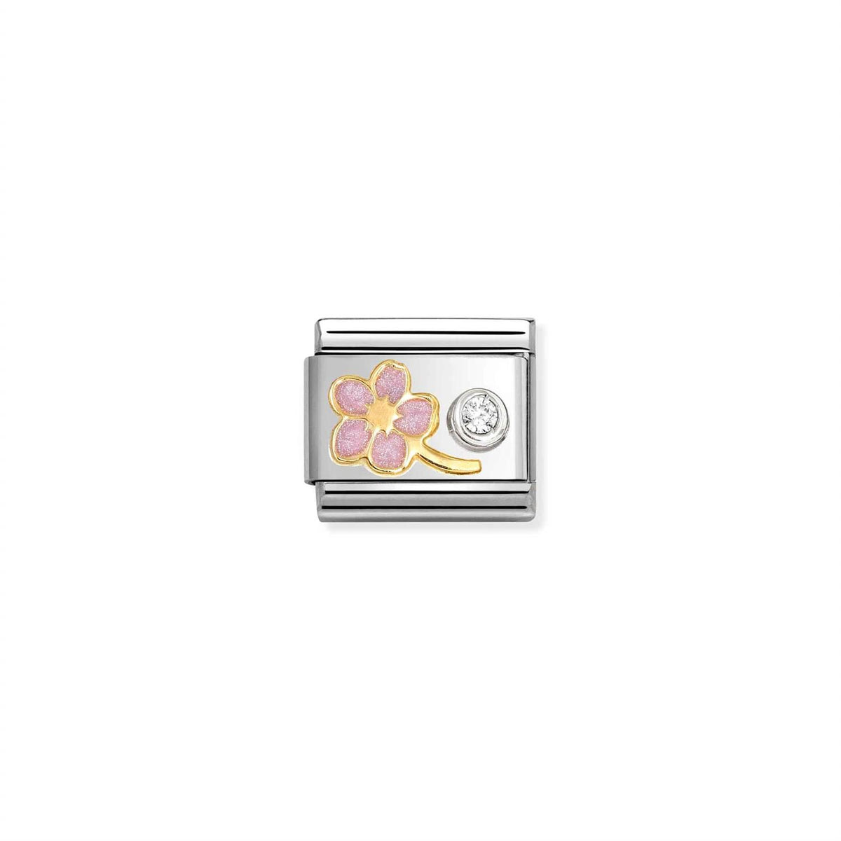 Myosotis Pink Cubic Zirconia White – You & I